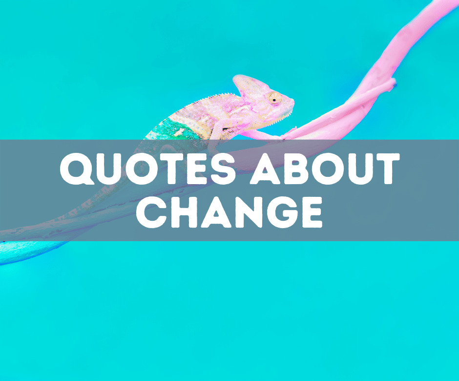 51 Change Quotes To Help You To Stop Resisting Changes