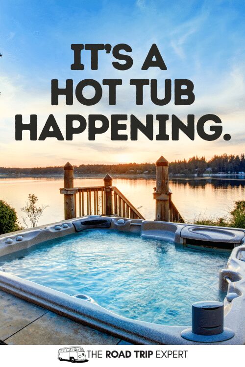 100 Fantastic Hot Tub Captions For Instagram (With Puns!)