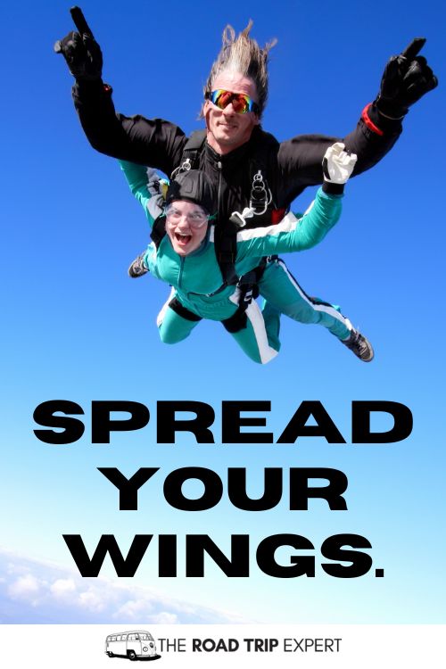 100 Captivating Skydiving Captions For Instagram (With Puns)