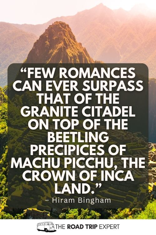50 Best Machu Picchu Captions For Instagram (With Quotes!)