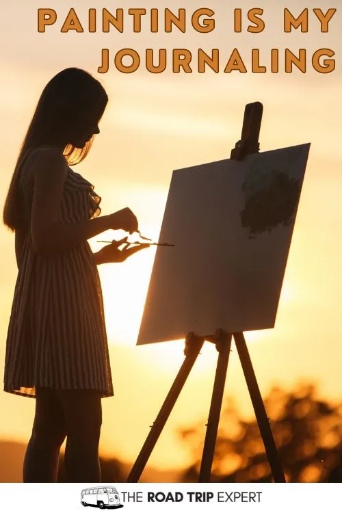 100 Stunning Painting Captions For Instagram (With Puns!)
